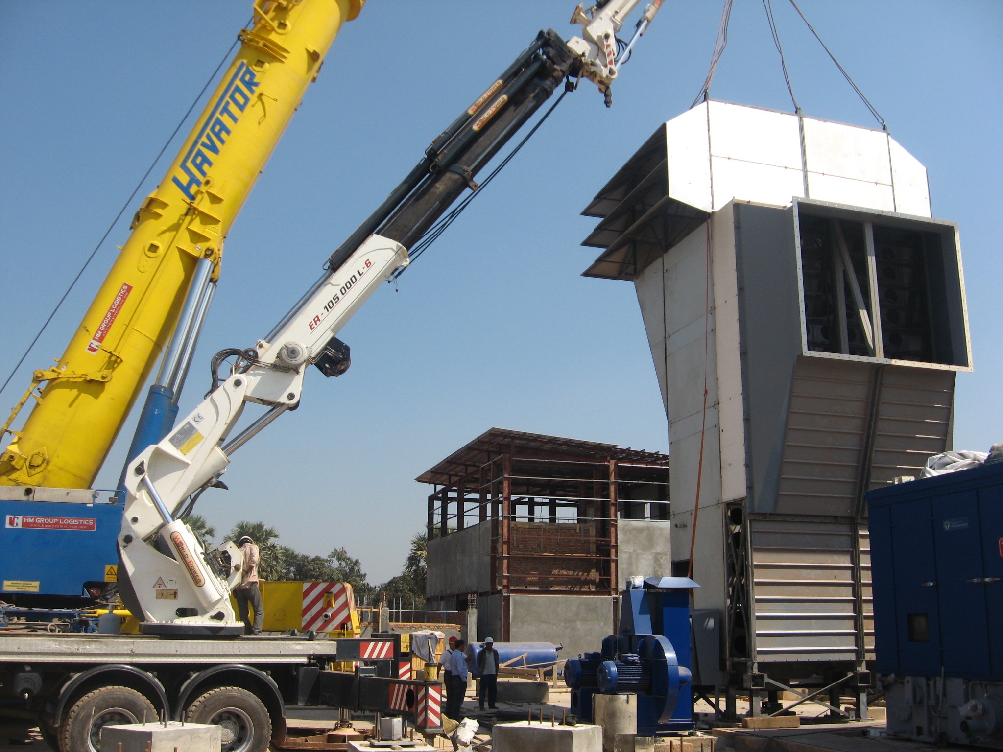 Myanmar Project Installation Started | DAS Energy